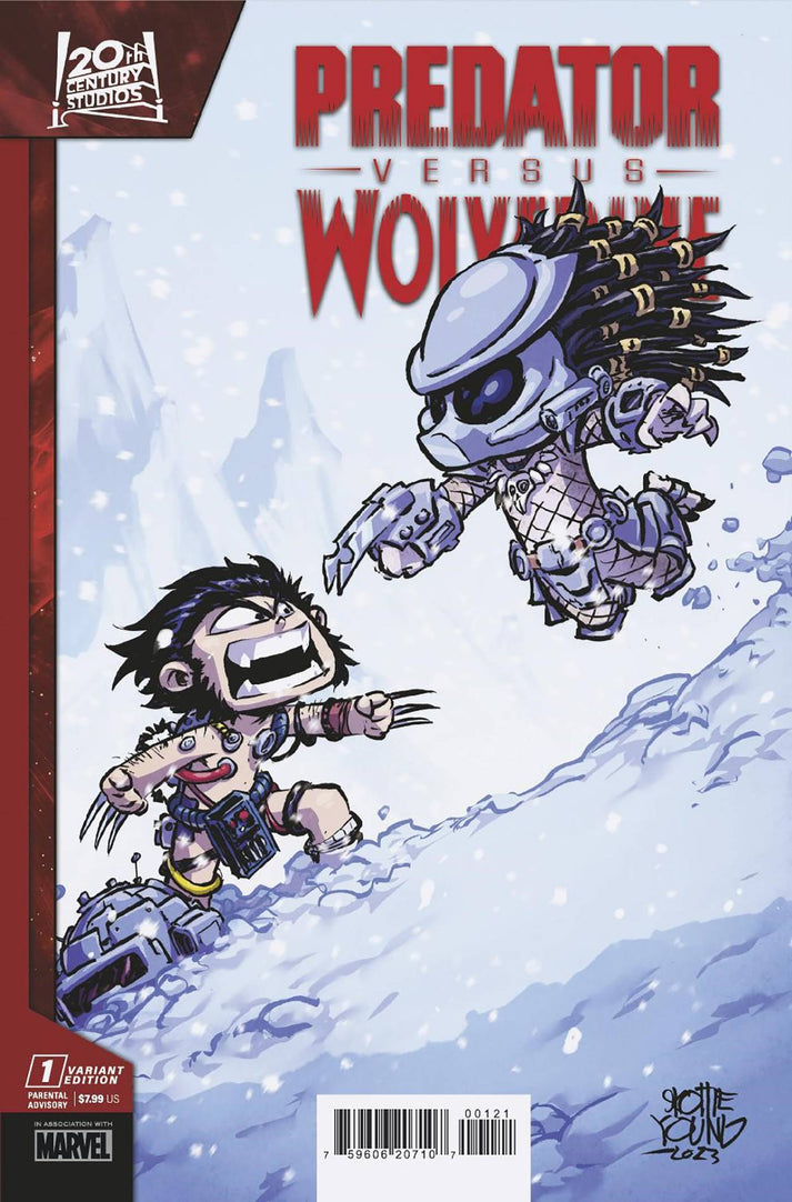 PREDATOR VS WOLVERINE #1 SKOTTIE YOUNG VAR – Untold Comics